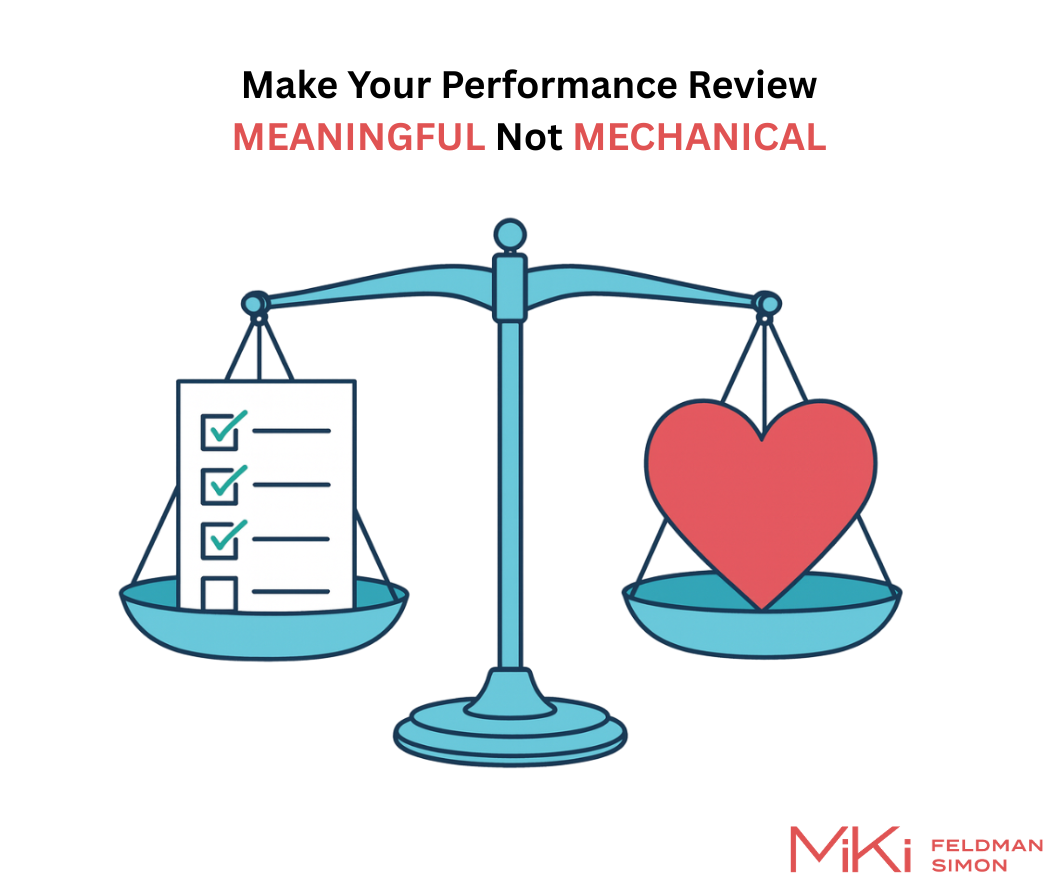 How to Make Performance Reviews Impactful | Miki Feldman Simon